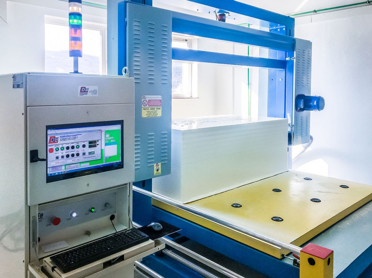 We have started working with a new CNC polyurethane cutting machine ...